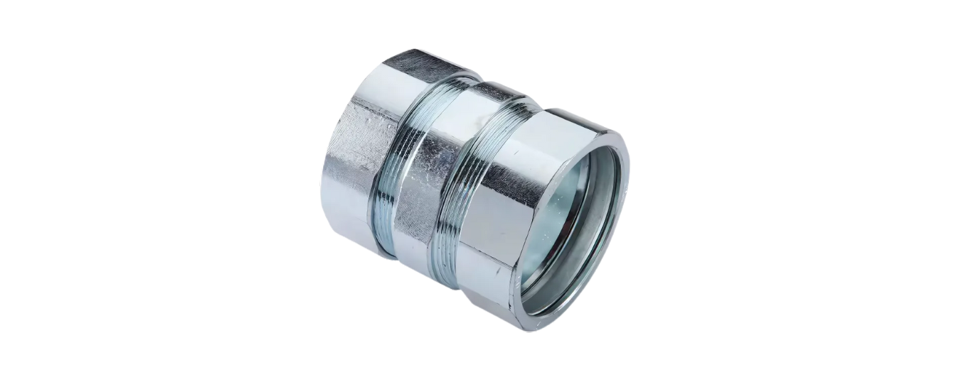 1 INCH RIGID COMPRESSION COUPLING STEEL – AP Lighting